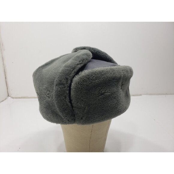 Russia | Accessories | Vintage Cossack Hat Ushanka Ear Flaps Faux Fur ...